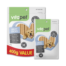VitaPet Milky Sticks Dog Treats Chicken VetProductsDirect