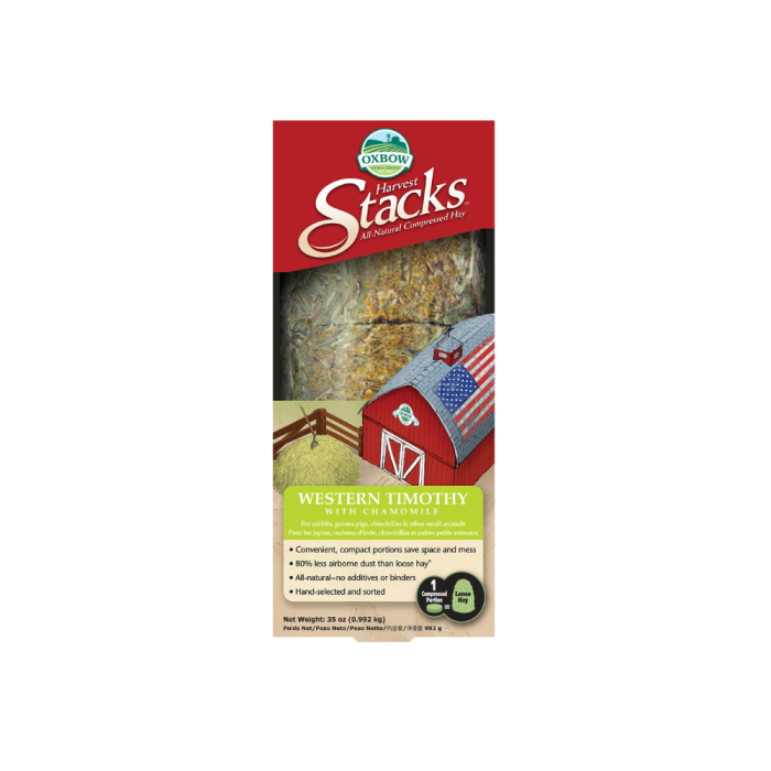 Oxbow Harvest Stacks Western Timothy Hay With Chamomile 1kg ...